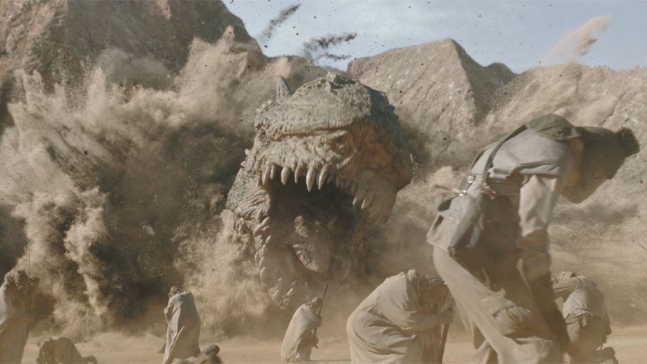 'The Mandalorian' Visual Effects Head on Tussling With a Krayt Dragon ...
