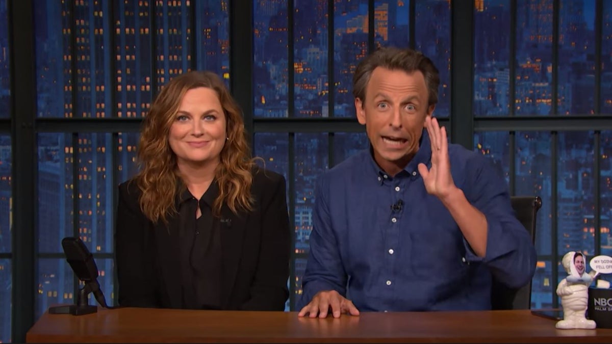 Seth Meyers and Amy Poehler Roast Space Billionaires in a New 'Really!?!' (Video) - TheWrap