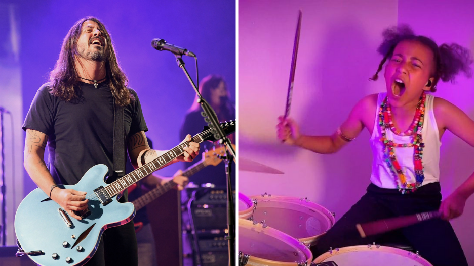 Watch 11-Year-Old Drum Prodigy Nandi Bushell Crush 'Everlong' Onstage ...