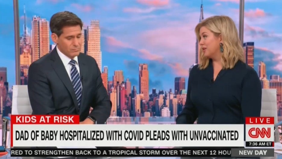 CNN's Keilar Fights Back Tears Over Baby Hospitalized with COVID-19 ...