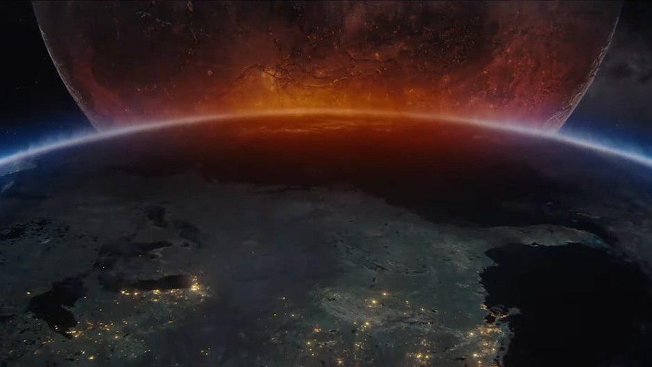 The Moon Collides With the Earth in Roland Emmerich's Disaster Epic ...
