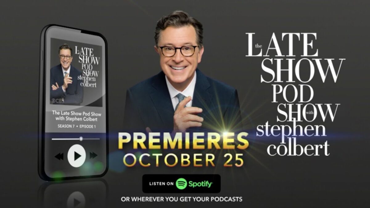 'The Late Show with Stephen Colbert' to Produce Podcast