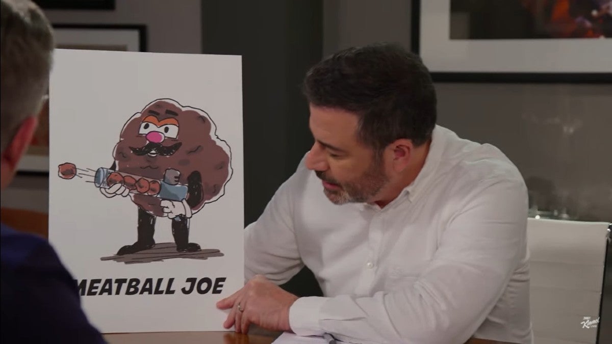 Jimmy Kimmel's Vomiting LA Bowl Mascot Is Surprisingly Awesome (Video)