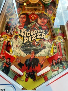 Licorice Pizza Pinball Machines, Alamo Drafthouse Menu Items Revealed