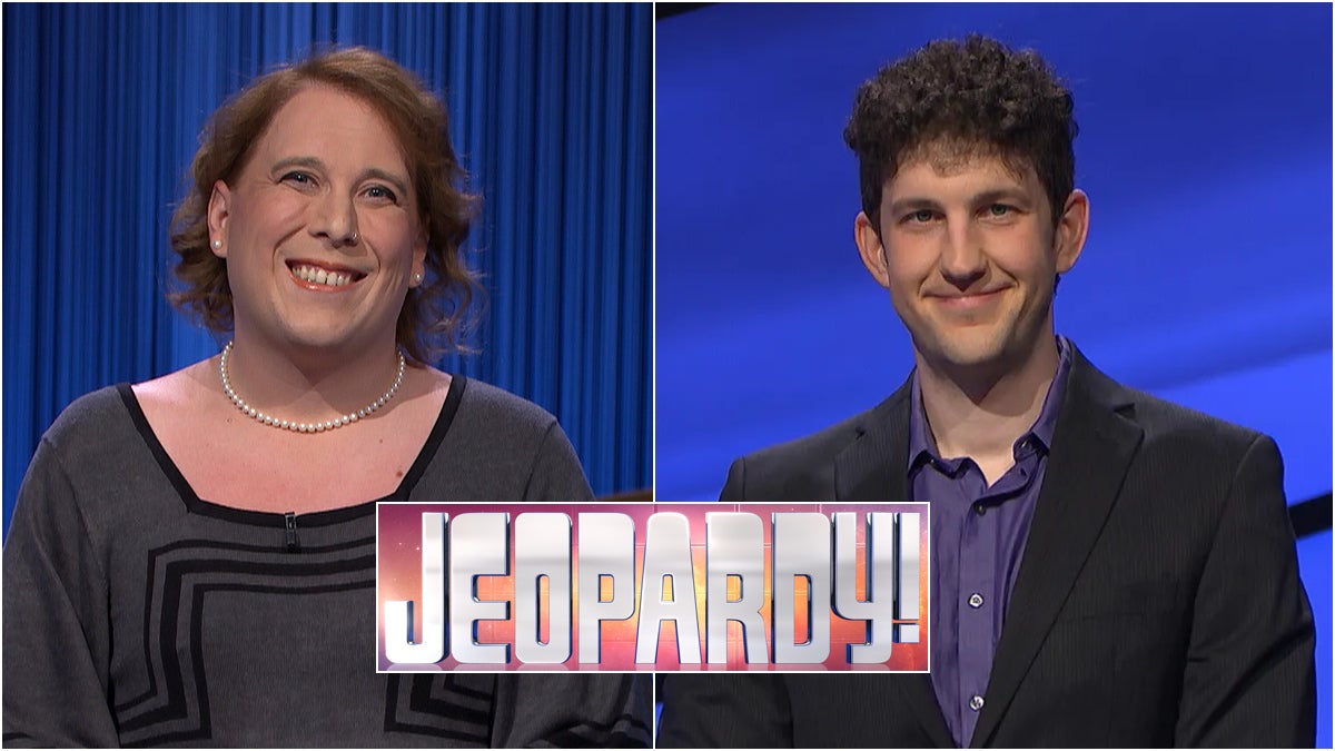 'Jeopardy!' Frontrunner Amy Schneider Ties Matt Amodio's 2nd-Place ...
