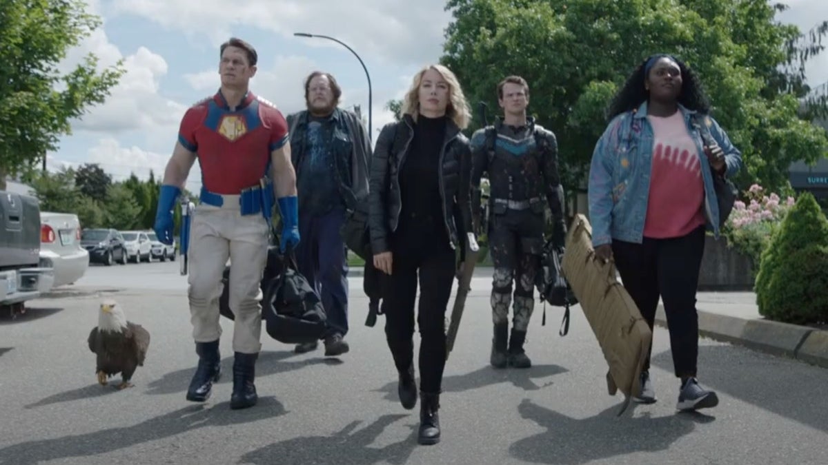 Peacemaker Star Jennifer Holland Denies Black Adam Rumors