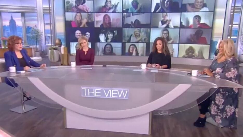 The View Hosts Mum on Whoopi Goldberg Suspension From Show