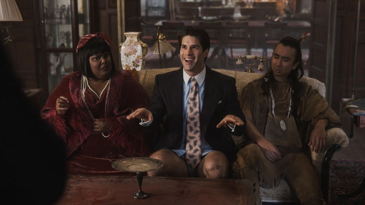 Asher Grodman on His 'Ghosts' Character's Pants-less Origins