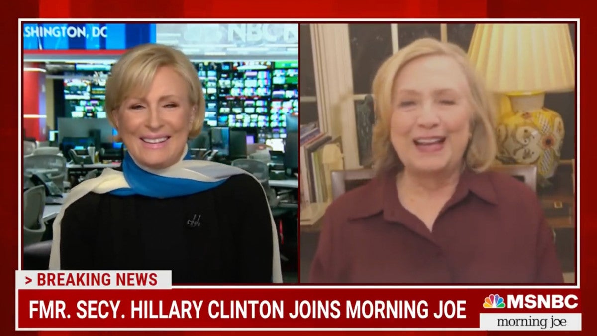 Hillary Clinton Laughs When Asked If She'll Run for President Again