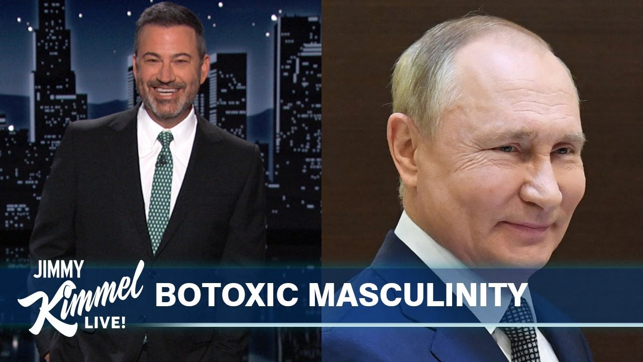 Jimmy Kimmel Mocks Putin's Botox Shortage: 'Assets Are Frozen ...