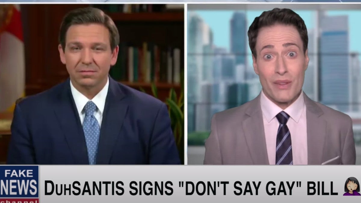 Randy Rainbow Lampoons Ron DeSantis and 'Don't Say Gay' Bill in New ...