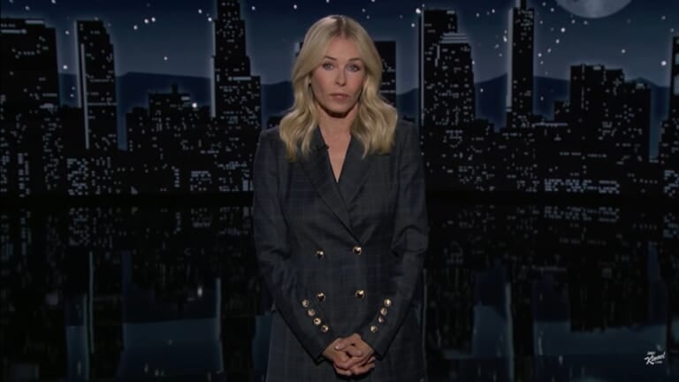 Chelsea Handler Calls to End Men's Right to Vote on Kimmel