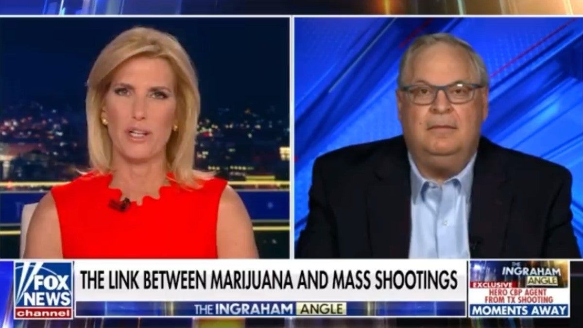 Laura Ingraham Suggests Pot Psychosis to Blame for Gun Violence