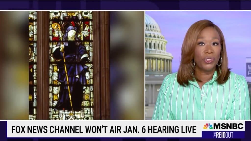 MSNBC's Joy Reid Likens Fox News to Medieval Church (Video)