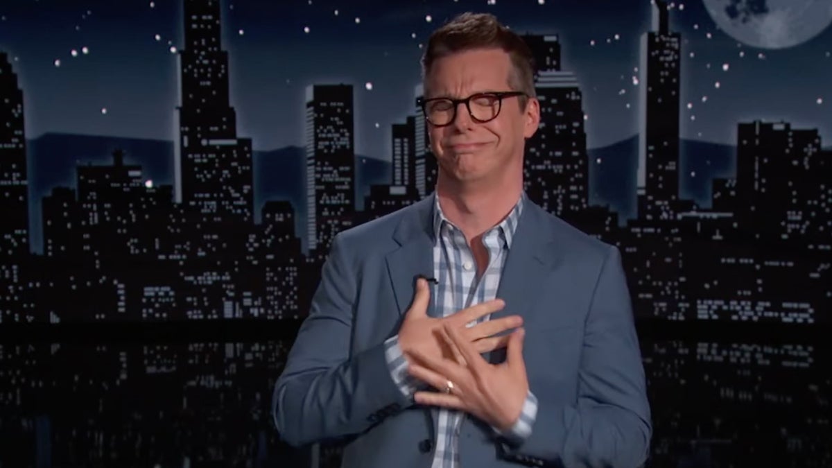 ‘Live!’ Guest Host Sean Hayes Likens Jimmy Kimmel to the McRib: 'He's ...