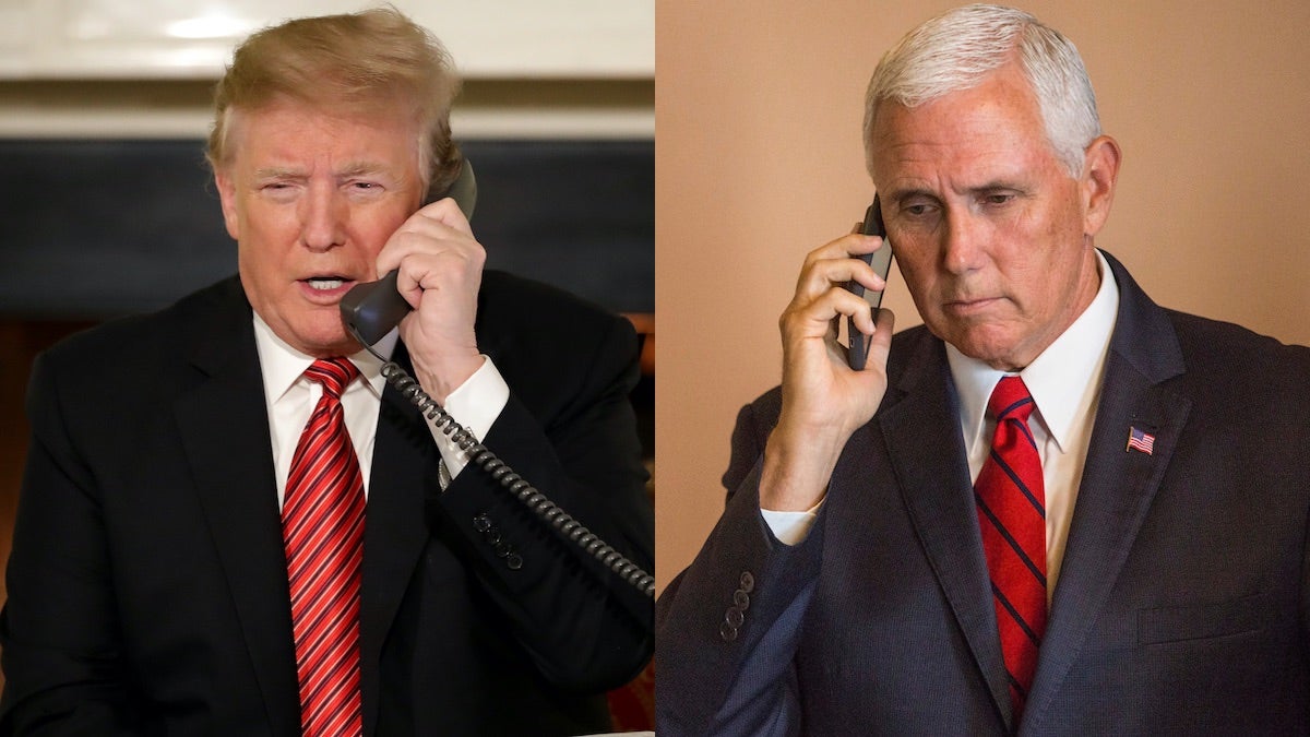 Donald Trump Called Mike Pence 'The P-Word' and a 'Wimp' for Refusing ...