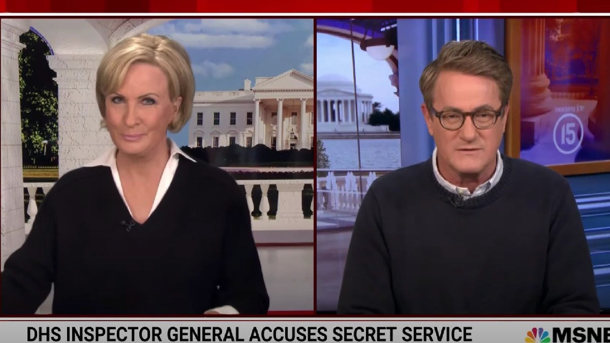 'Morning Joe' Hosts Scorn Secret Service for Text Scandal: 'Who's W...