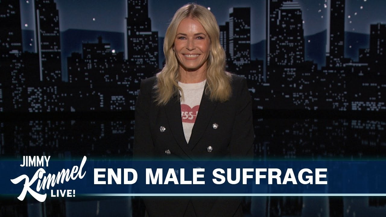 Chelsea Handler Calls to End Men's Right to Vote on Kimmel