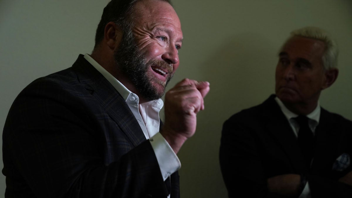 Alex Jones Flips on Trump for 2024 Presidency for DeSantis