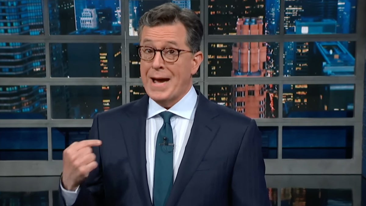 Colbert Jokes FBI Raid at Mar-a-Lago Prompted by Shrimp Buffet in ...