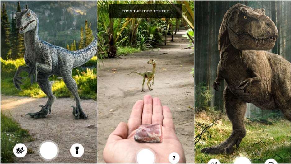 A Pokémon GO Style Jurassic World Game Is Now Available
