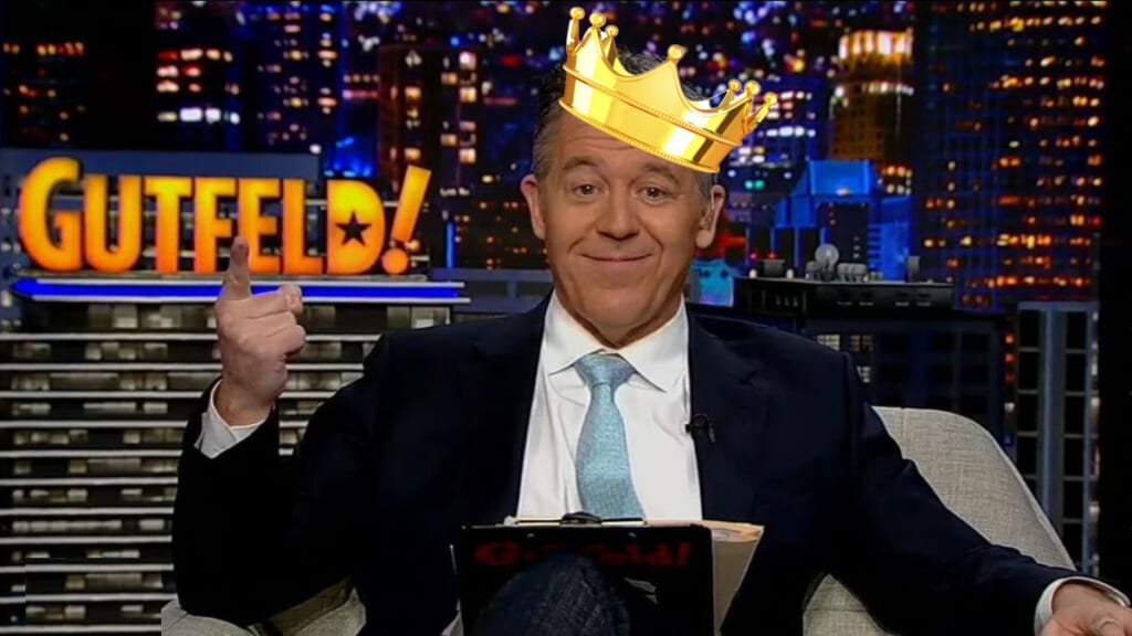 'Gutfeld!' Tops Late-Night for Total Viewers