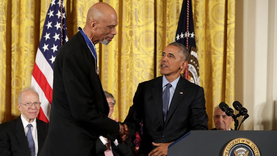 The Emmys' Craziest Battle: Kareem Abdul-Jabbar vs. Barack Obama