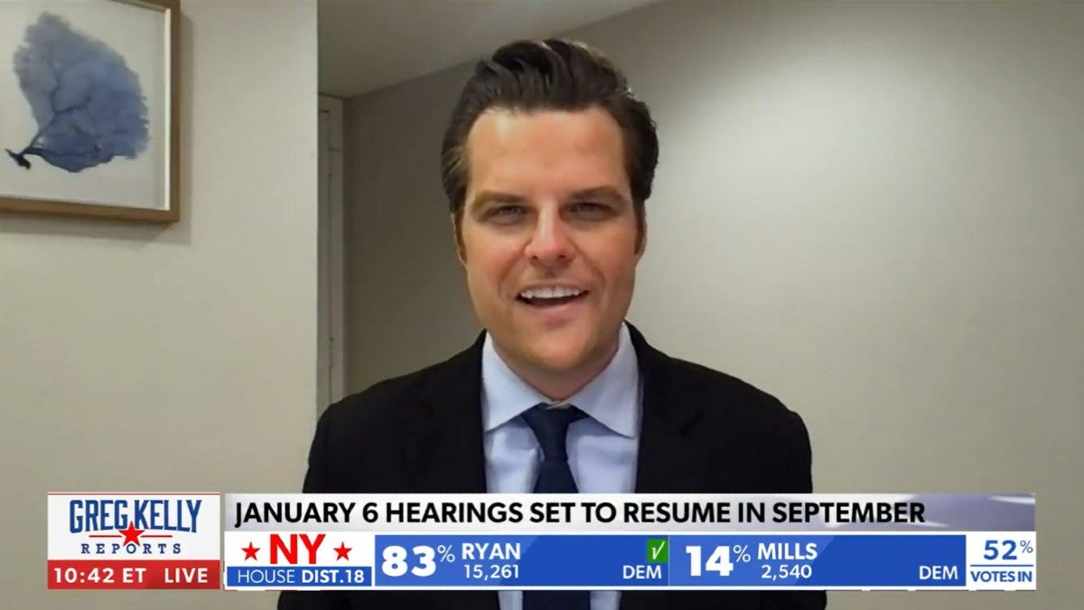 Matt Gaetz Wants Lauren Boebert - Yes, Lauren Boebert - to Carry a ...