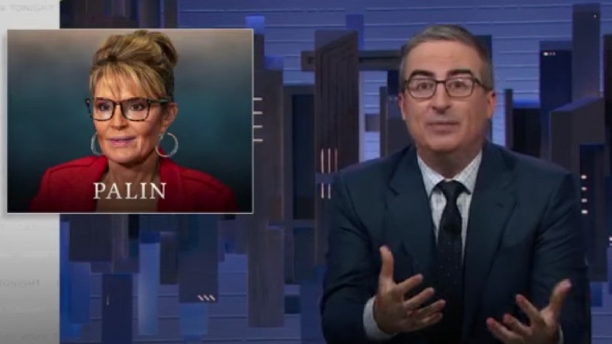 John Oliver Likens Sarah Palin to Don Young's Walrus-Penis Gavel
