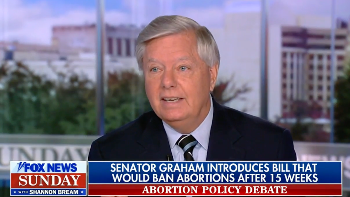 Fox News' Shannon Bream Grills Lindsey Graham on Abortion Ban Pivot