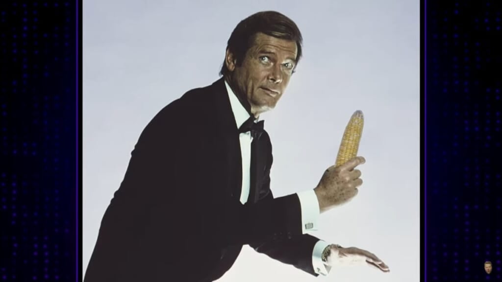 James Corden Explains the Hilarious Link Between Corn and James Bond ...