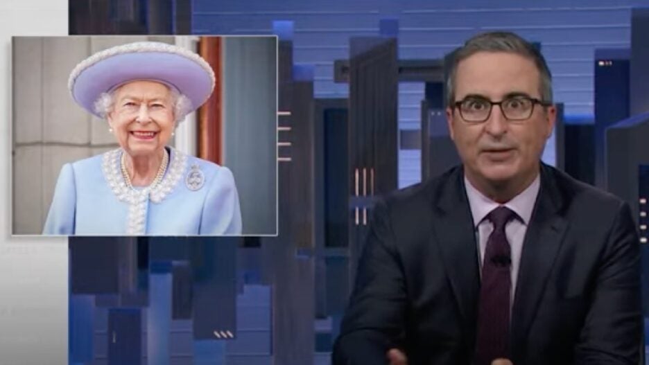 'Last Week Tonight': John Oliver Jokes Queen Elizabeth II Is 'Looking ...