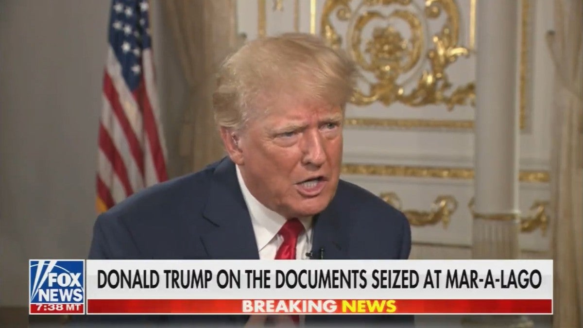 Trump Claims Presidents Can Declassify Things Just 'By Thinking About ...