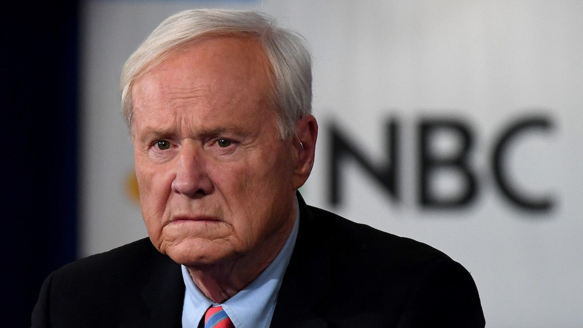 Chris Matthews' 'Morning Joe' Appearance Sparks Outcry: 'Get That ...