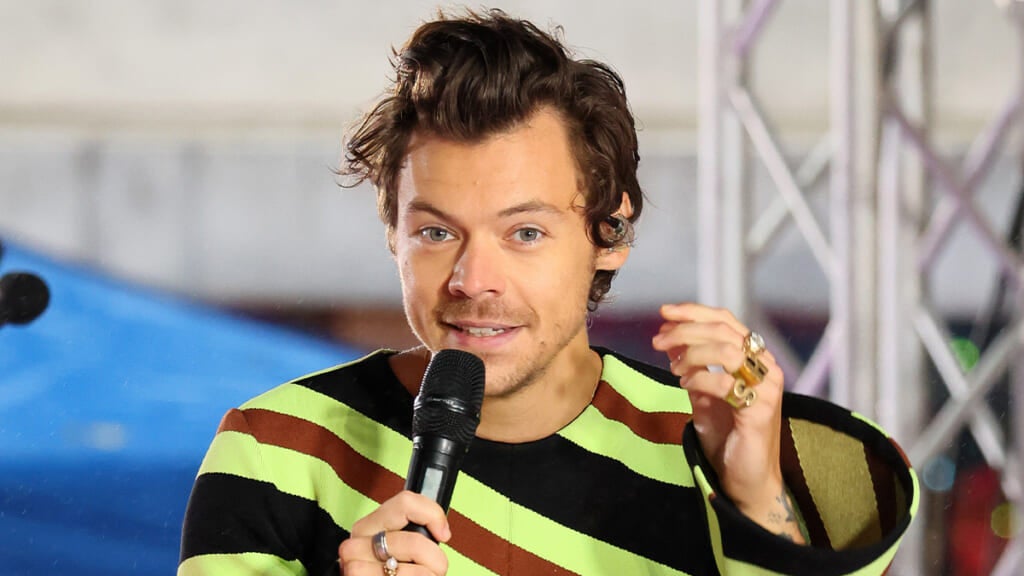 Harry Styles Jokes He Went 'to Venice to Spit on Chris Pine' (Video)