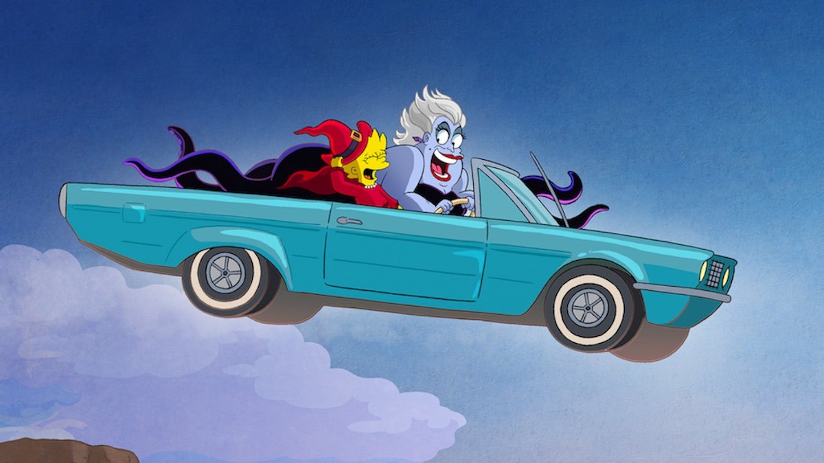 Lisa Simpson Takes a Ride on the Dark Side With Ursula and Loki in ...