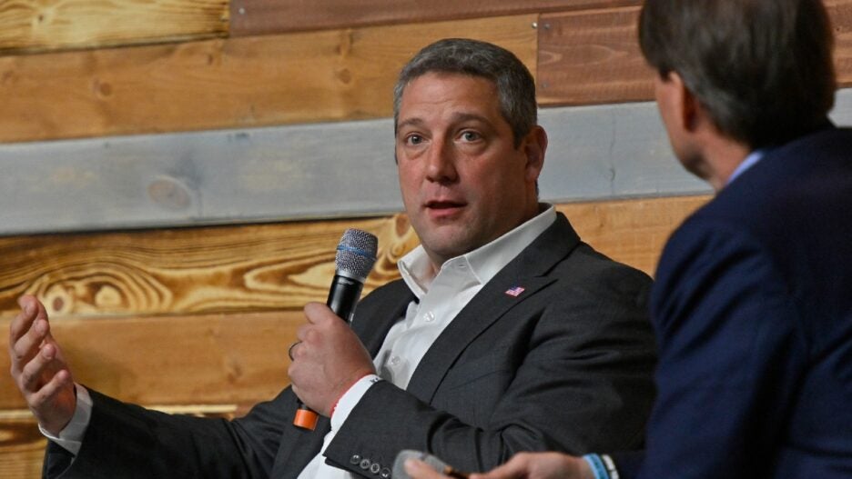 Ohio Senate Hopeful Tim Ryan Arrives in California to Collect Hollywood ...