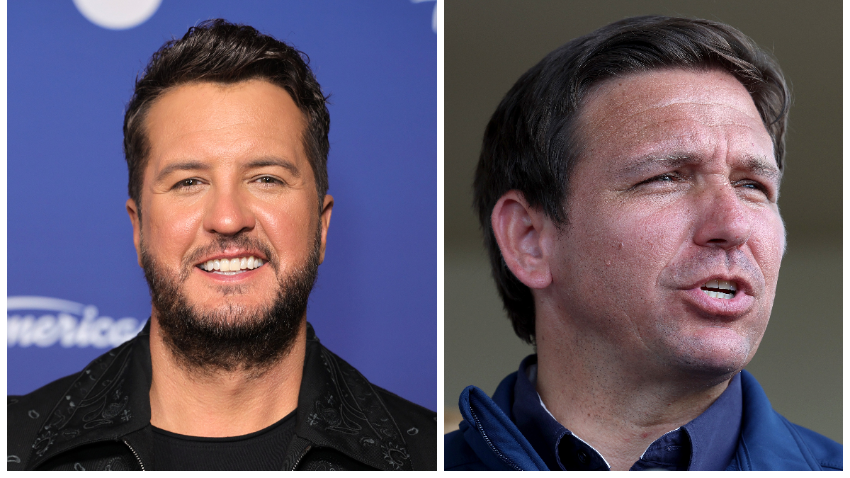 Luke Bryan Defends Welcoming Gov. Ron DeSantis on Stage