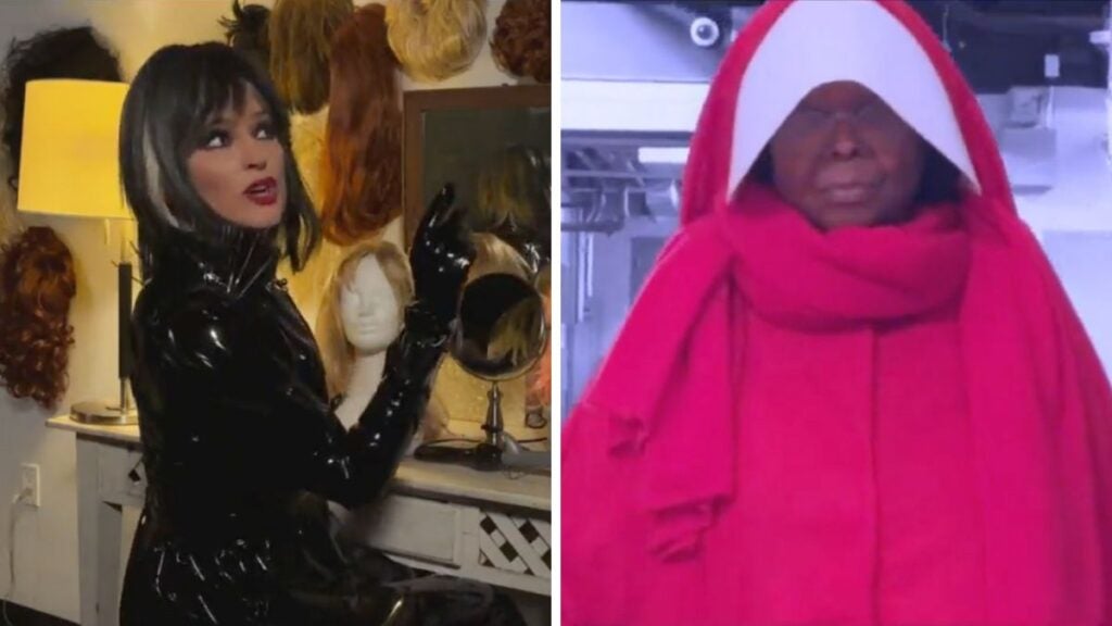 'The View' Hosts Dress Up as Charo, Moira Rose, Carrie Bradshaw and ...