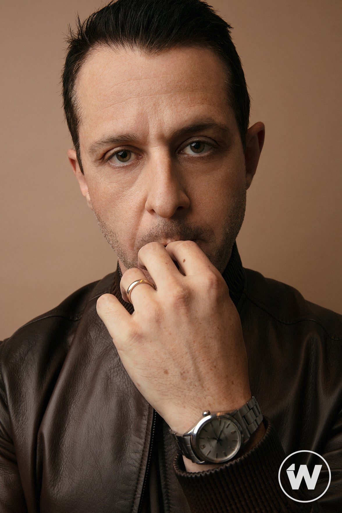 Jeremy Strong and James Gray Hug It Out for TheWrap (Exclusive Photos)