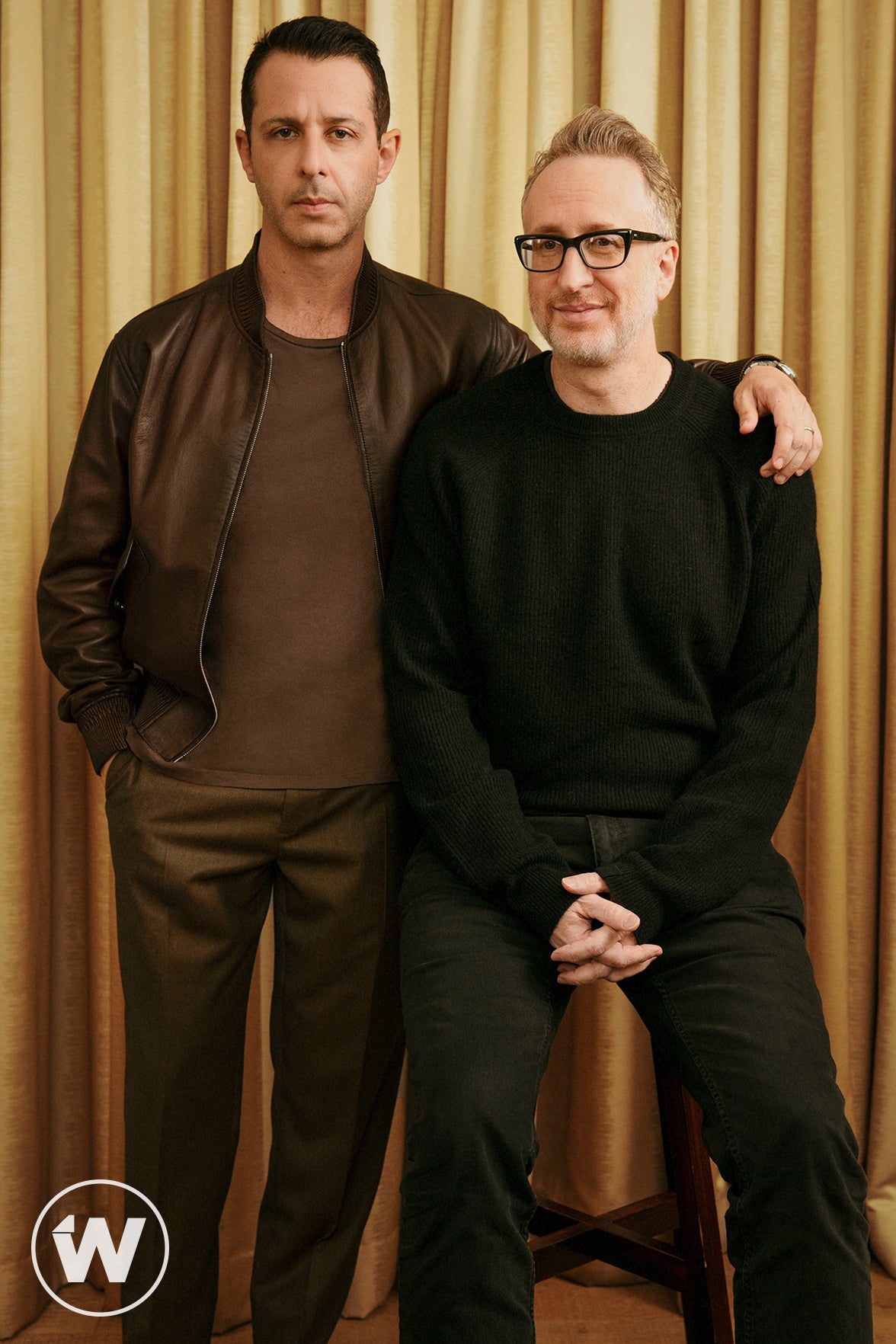 Jeremy Strong and James Gray Hug It Out for TheWrap (Exclusive Photos ...