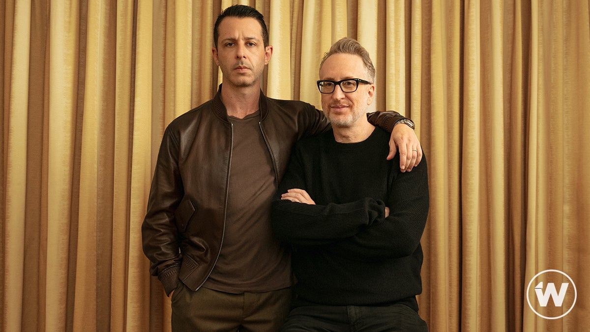 Jeremy Strong and James Gray Hug It Out for TheWrap (Exclusive Photos)