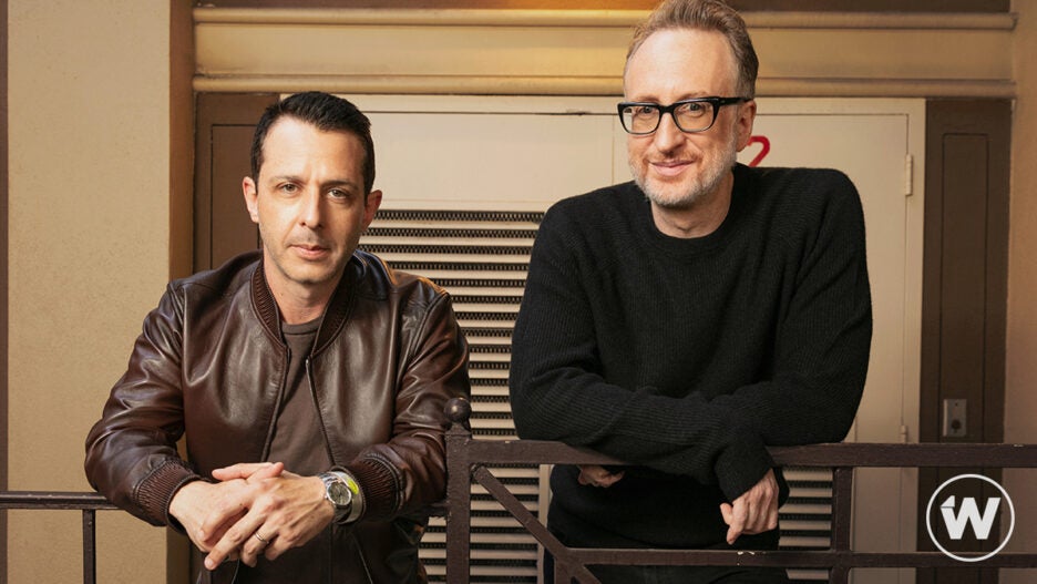 Jeremy Strong and James Gray Hug It Out for TheWrap (Exclusive Photos ...