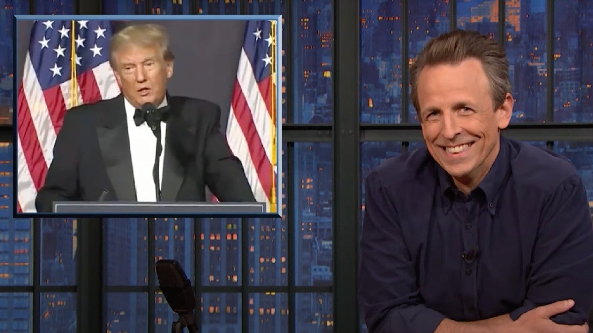 Seth Meyers Mocks Trump After C-SPAN Cuts His Speech: 'The Network ...