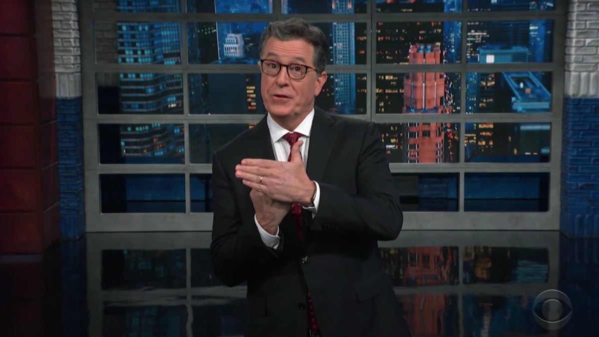 Colbert Jokes About Failed 'Red Wave' at Midterm Elections