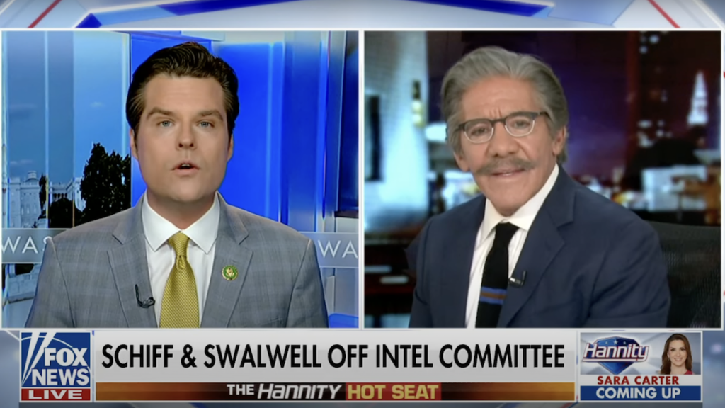 Matt Gaetz's Fat Joke Draws Big Laughs on Fox News: 'I'm More Likely to ...