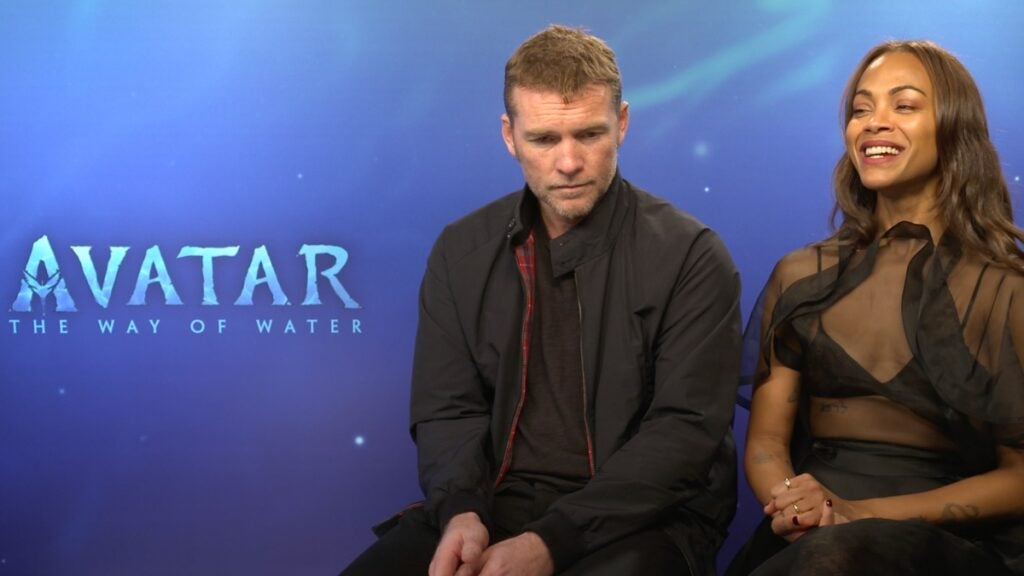 Avatar 2 Stars Zoe Saldaña and Sam Worthington on Sequel Saga