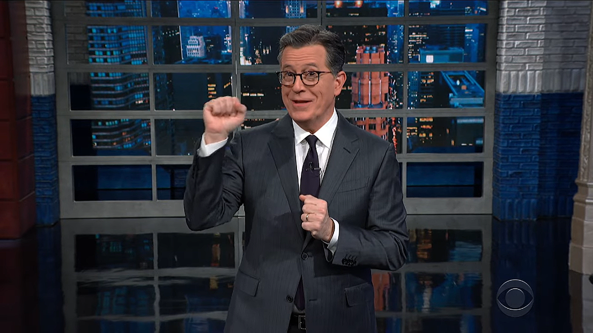 Colbert Sincerely Hopes Trump Gets 4 More Years – in Prison