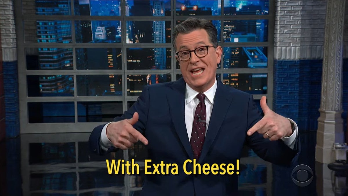 Colbert Loves Trump's 'Meatball Ron' DeSantis Nickname so Much He Set ...