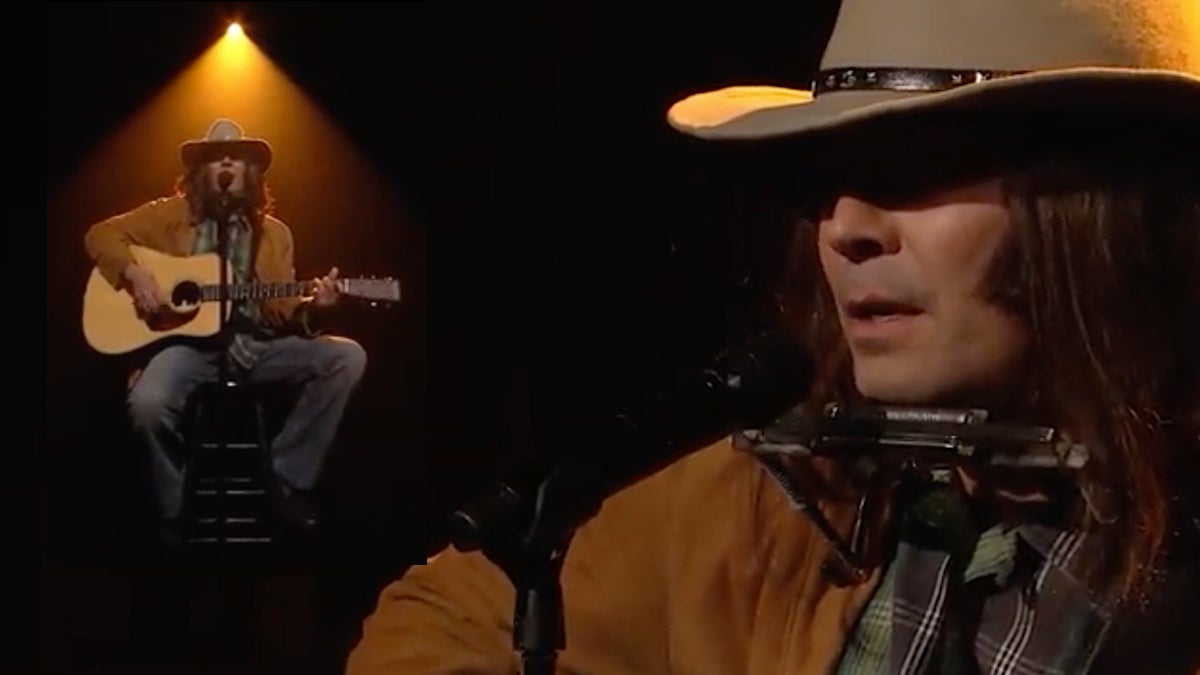 Fallon Nails Impression of Neil Young Recreating Ariana DeBose’s BAFTA Rap